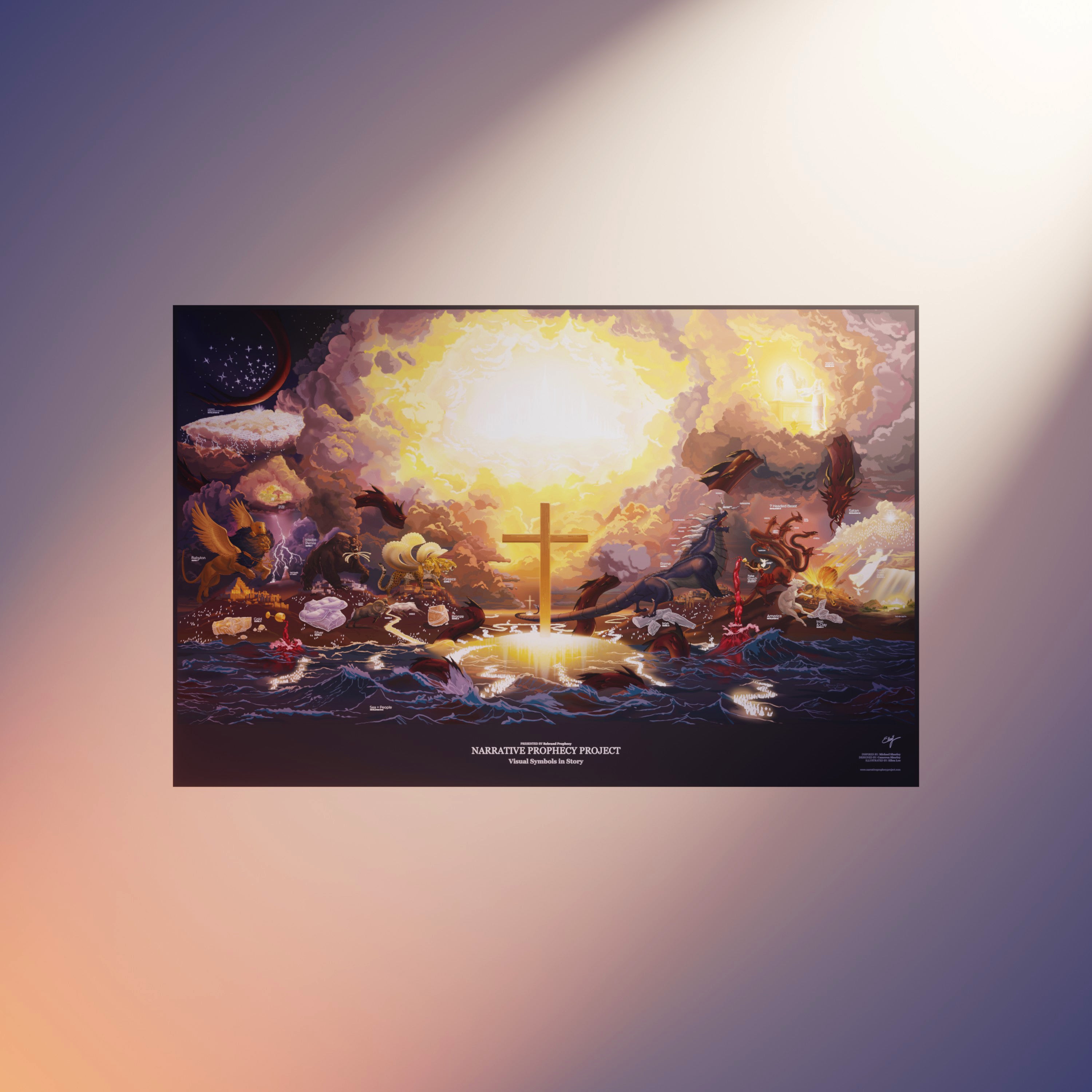 Rebrand Prophecy Art | Christian Bible Prophecy Wall Art